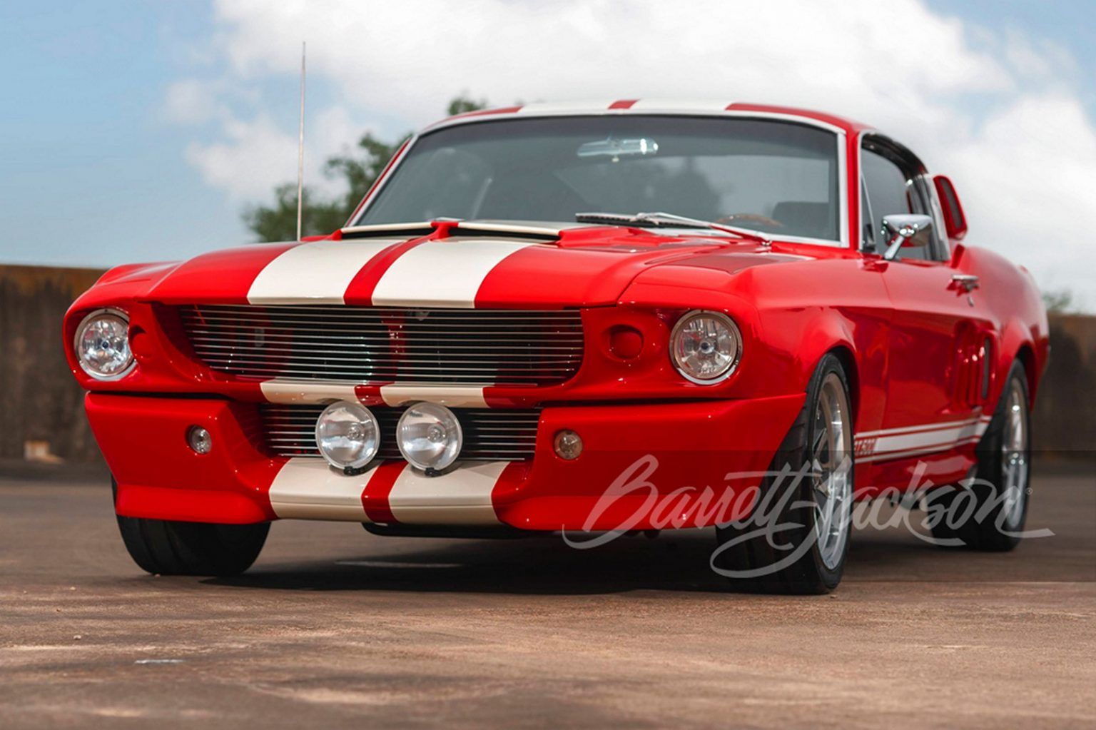 Torch Red 1968 Mustang GT500 Eleanor Tribute Looks Unique, Packs 427 ...