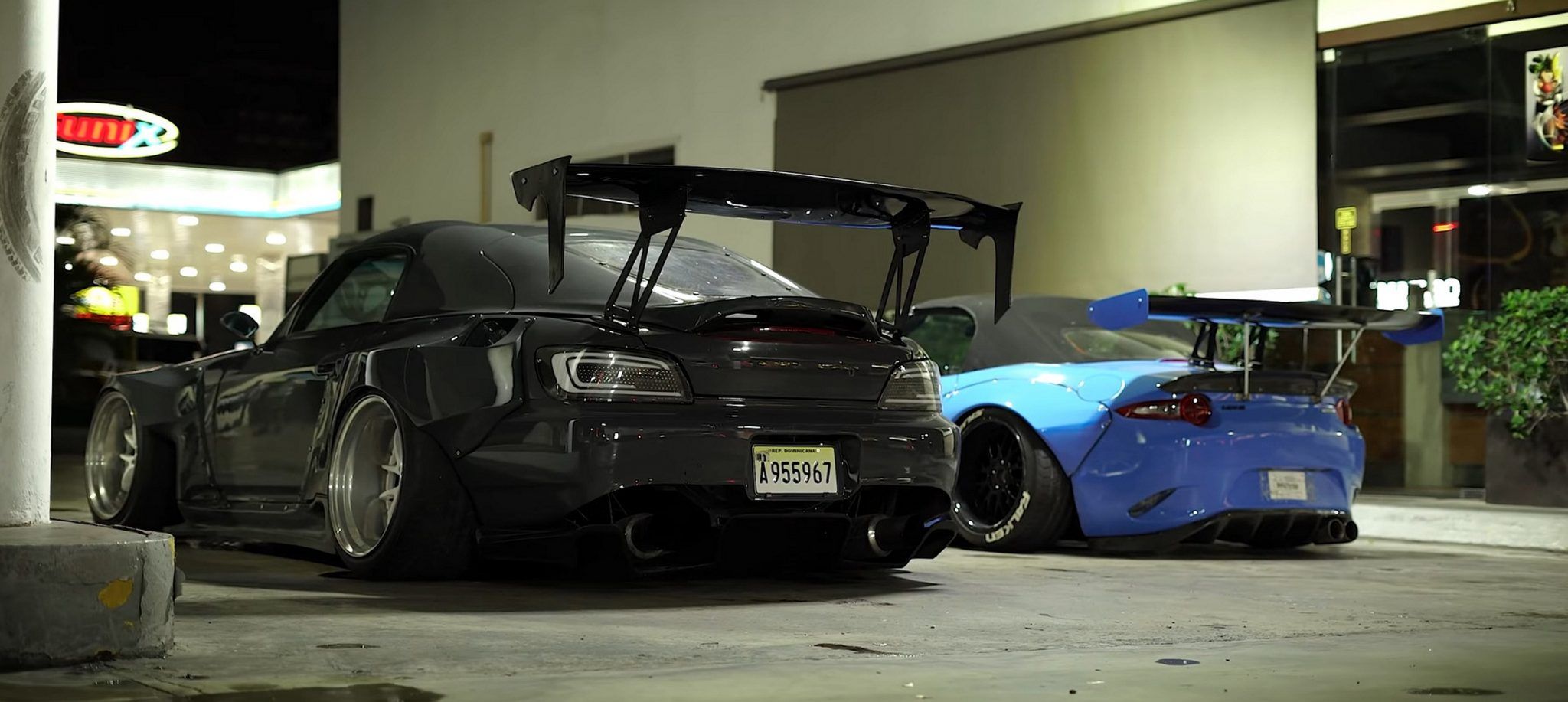 Widebody Mazda MX-5 Miata ND Rocket Bunny With Carbon Bits Meets Custom Pandem Honda S2000