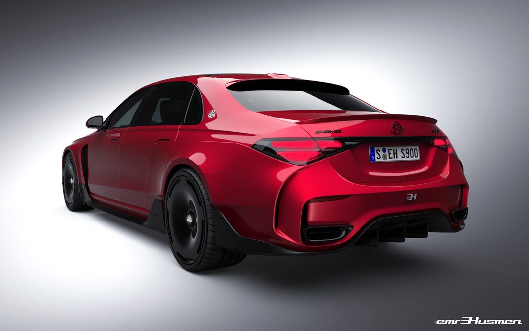 Maybach-AMG S900 Rendering Is a Widebody S-Class Luxury Hammer On 24 ...