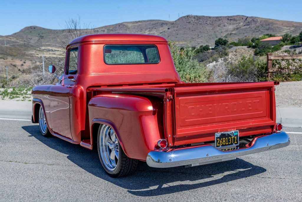 1958 Chevrolet Apache 3100 Restomod Looks Stunning in Red, Flexes 440 ...