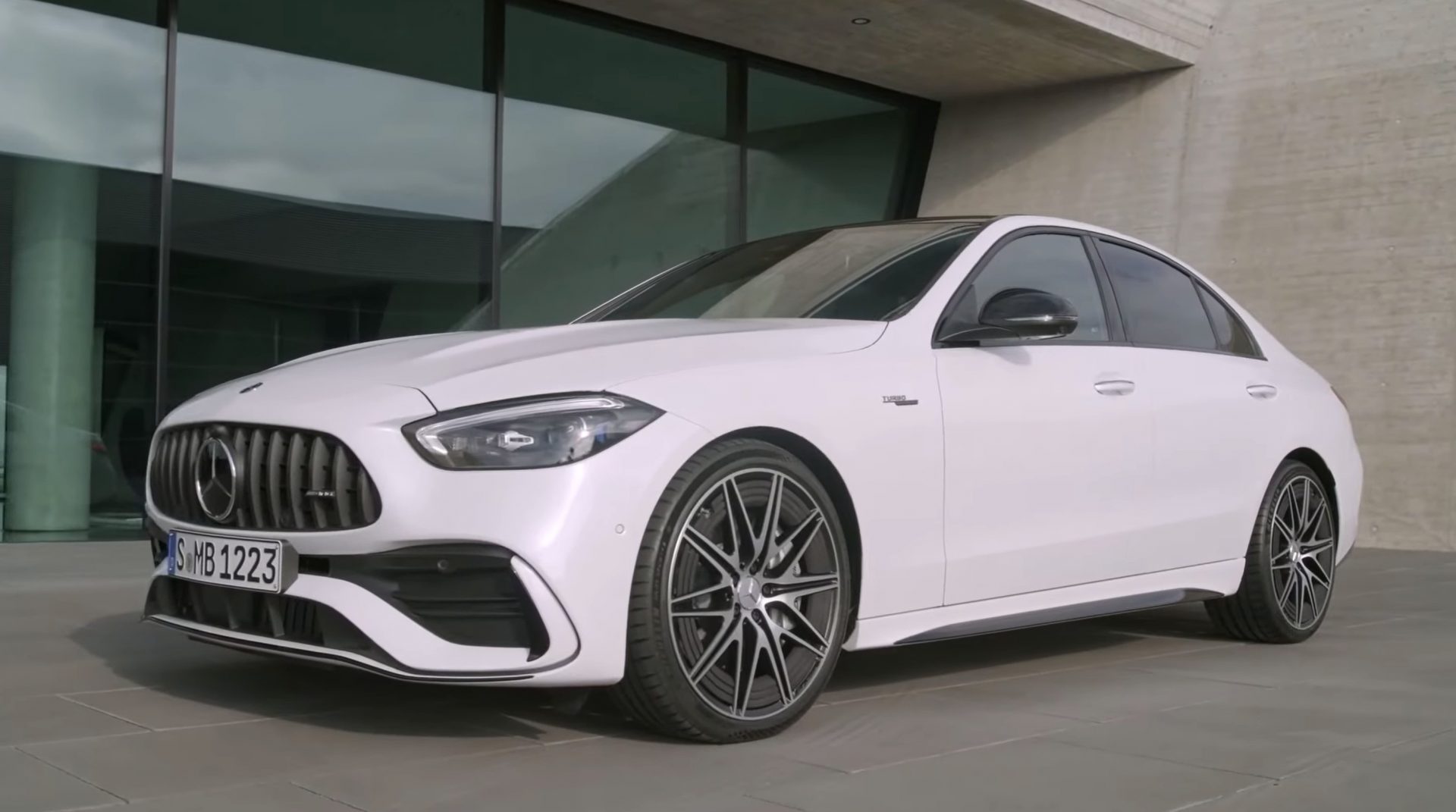 2023 Mercedes-AMG C63 Shows Gaping Intakes for Hybrid Turbo Four-Cylinder in Accurate Render