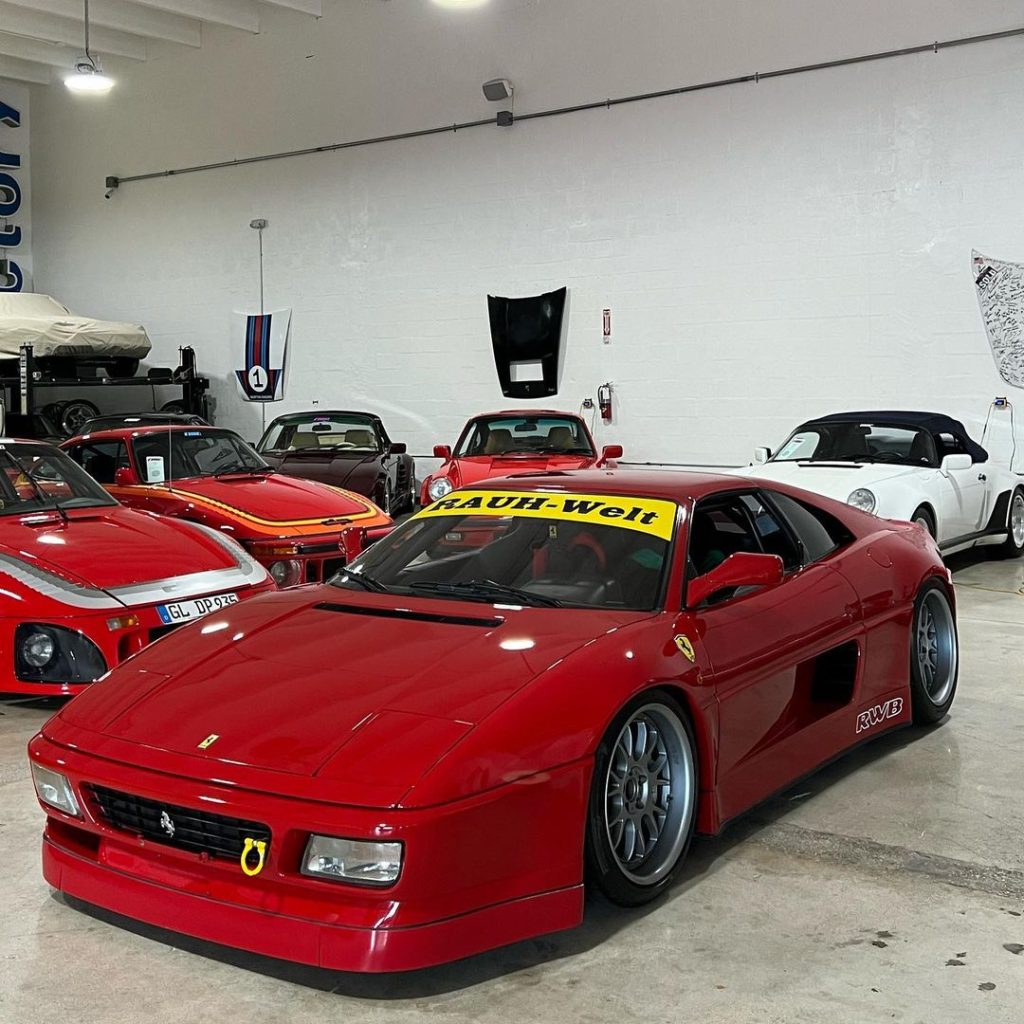 Rauh Welt Begriff Ferrari 348 Has Shaved Side Strakes, Only Two Were Built