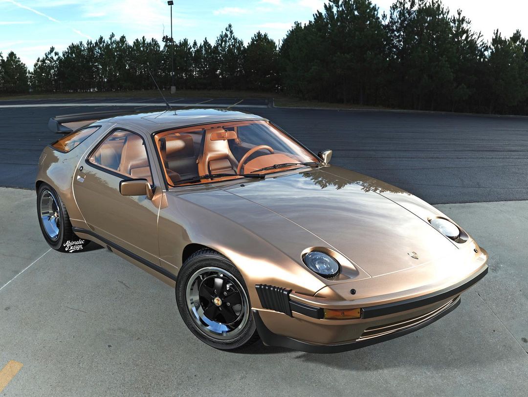 Porsche 928 Turbo Takes the 911's Job, Steals Its Whale Tale Spoiler in ...