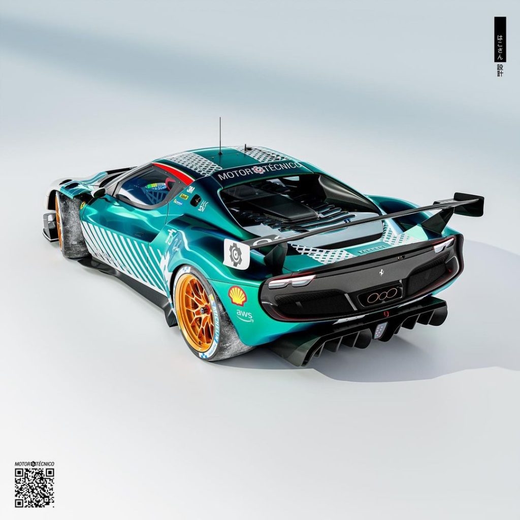 Ferrari 296 GTX Rally Car Digitally Unlocks Full V6 Potential with AWD ...