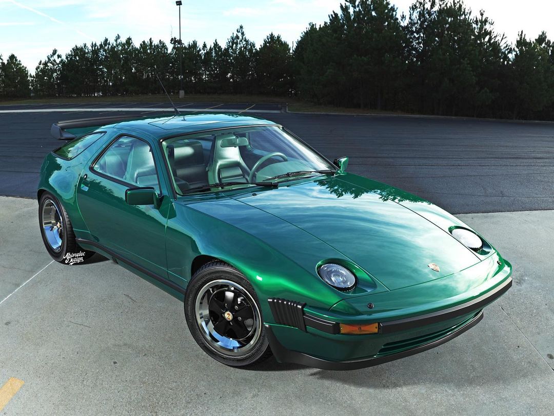 Porsche 928 Turbo Takes the 911's Job, Steals Its Whale Tale Spoiler in ...