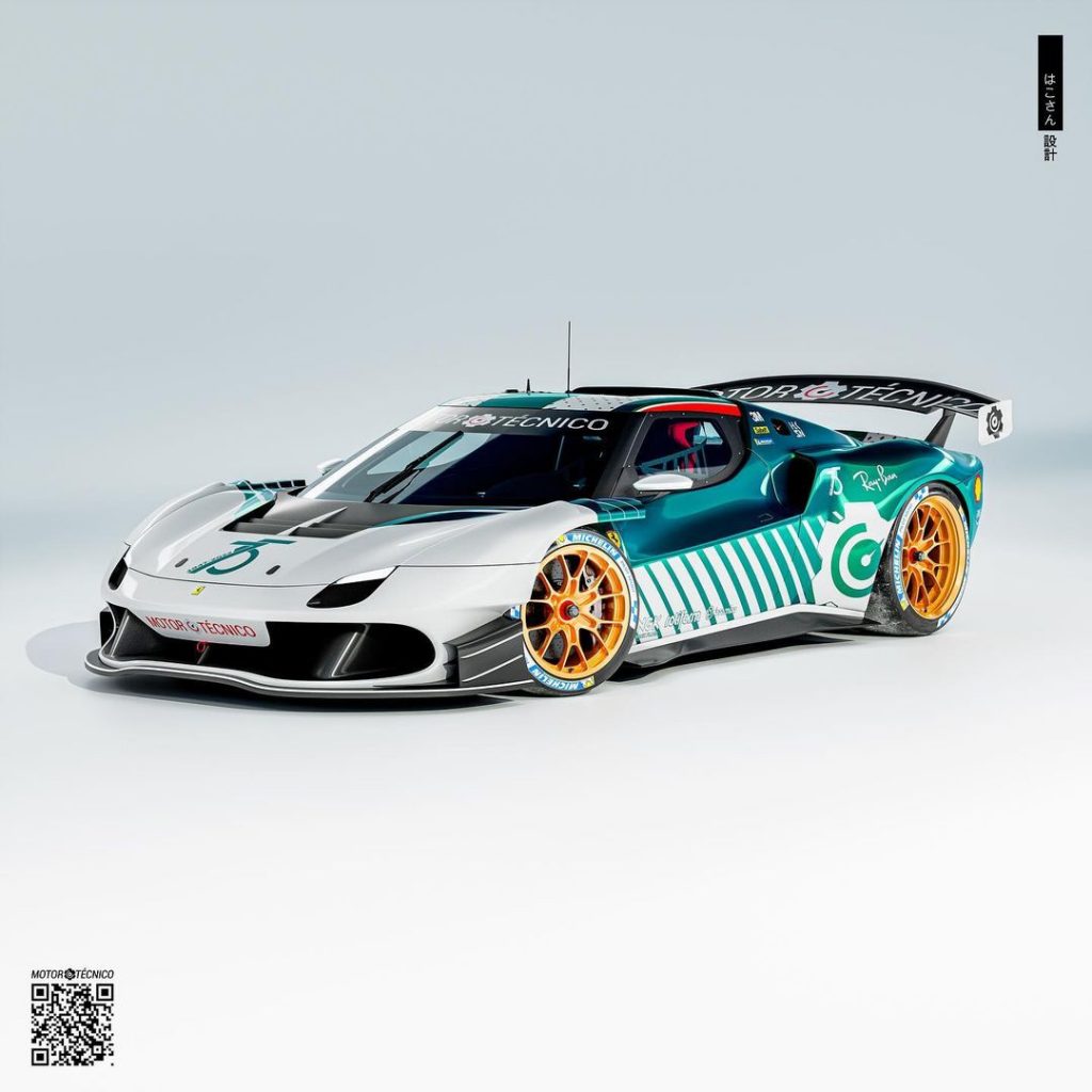 Ferrari 296 GTX Rally Car Digitally Unlocks Full V6 Potential with AWD ...