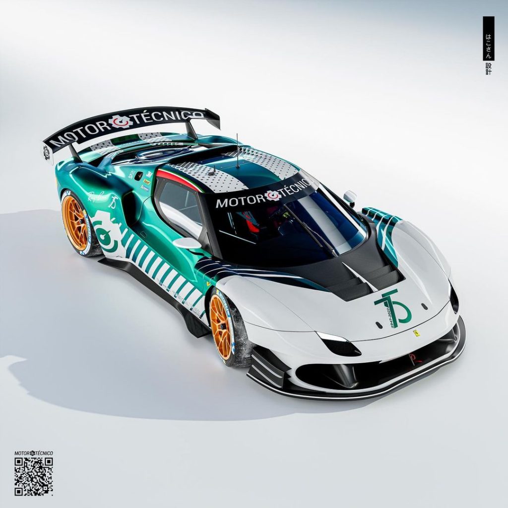 Ferrari 296 GTX Rally Car Digitally Unlocks Full V6 Potential with AWD ...
