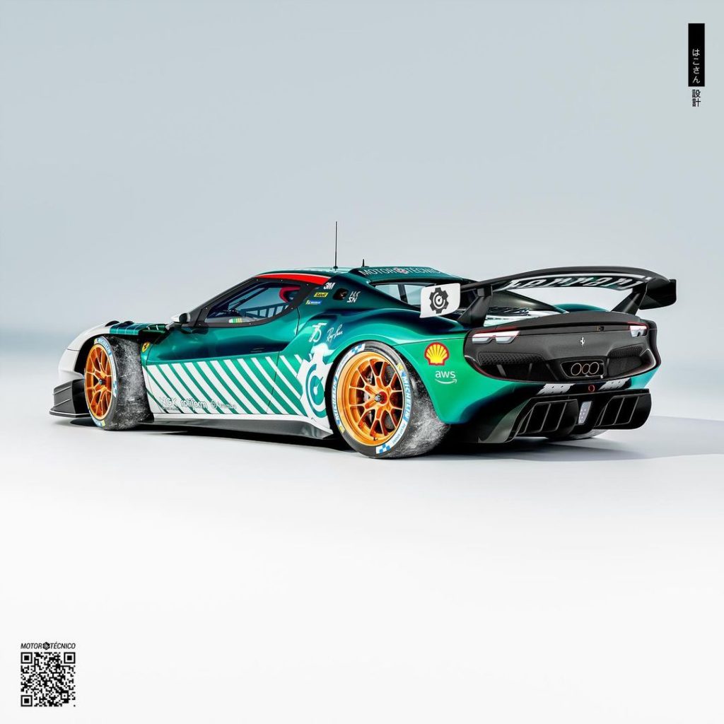 Ferrari 296 GTX Rally Car Digitally Unlocks Full V6 Potential with AWD ...
