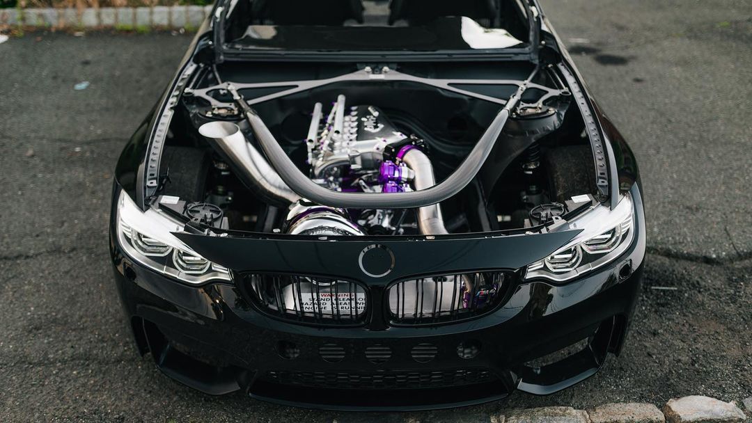 Rotary-Powered BMW M4 Is a JDM-Infused, Carbon-Bodied Bavarian Drag God