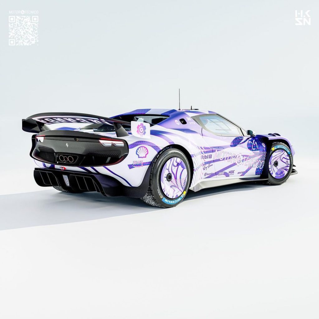 Ferrari 296 GTX Rally Car Digitally Unlocks Full V6 Potential with AWD ...