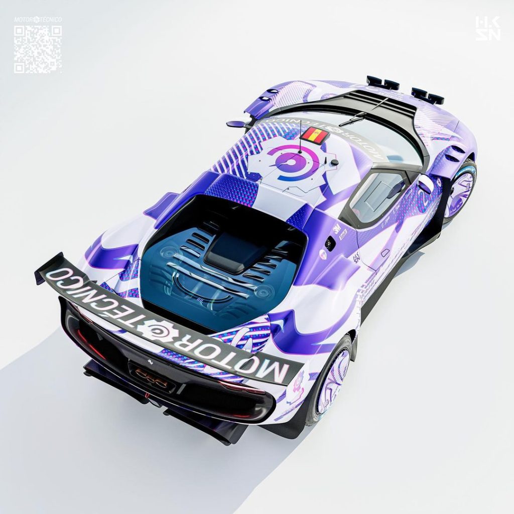 Ferrari 296 GTX Rally Car Digitally Unlocks Full V6 Potential with AWD ...