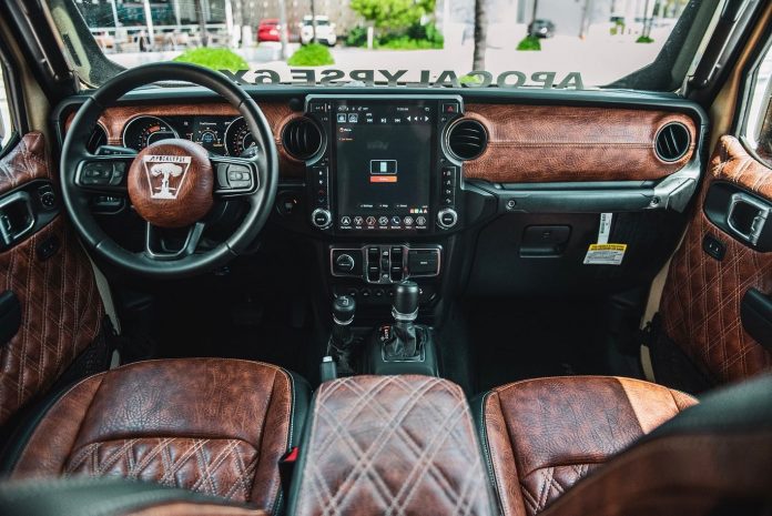 Jeep Gladiator 6x6 "Apocalypse HellFire" Has Oculus Tron Bumper and ...