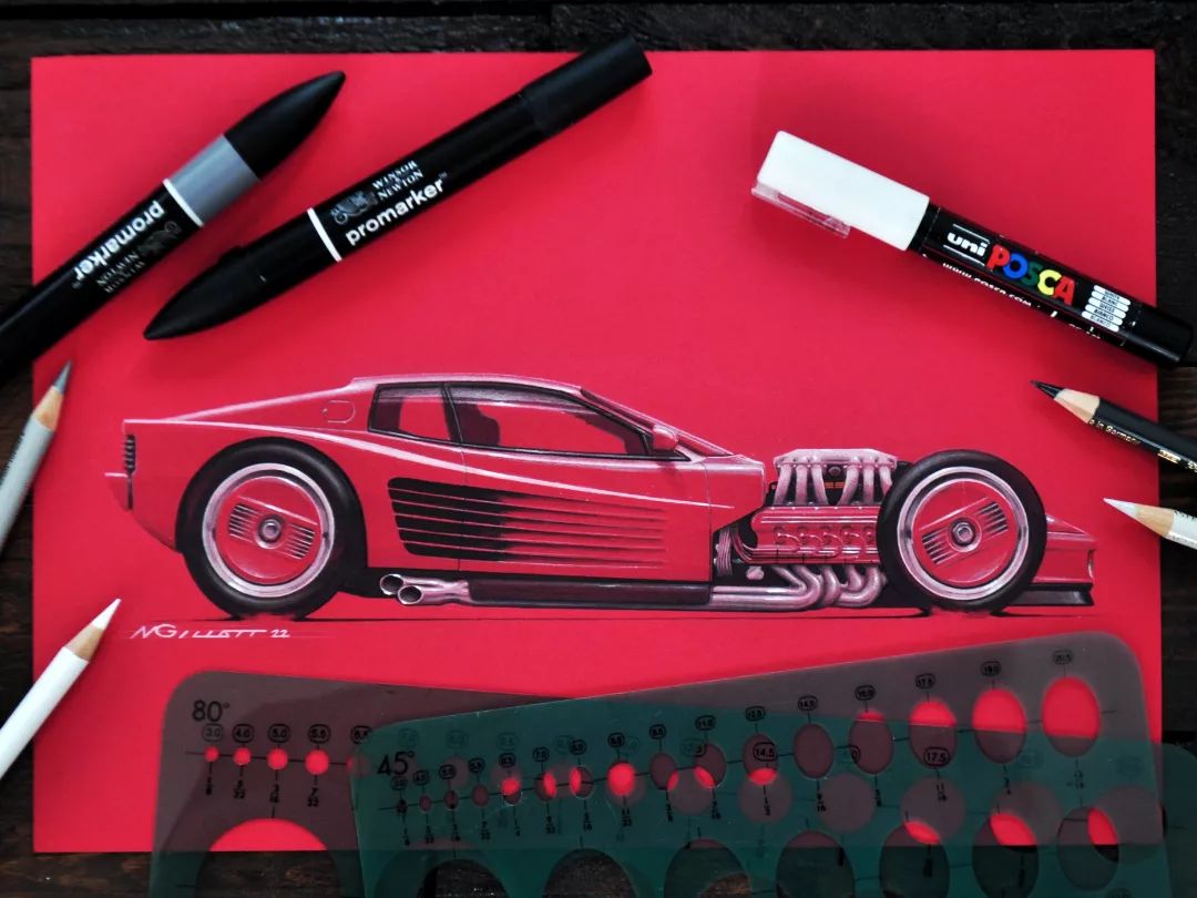 Ferrari Testarossa Hot Rod on Cheese Grater Wheels Moves Flat-Twelve Up ...