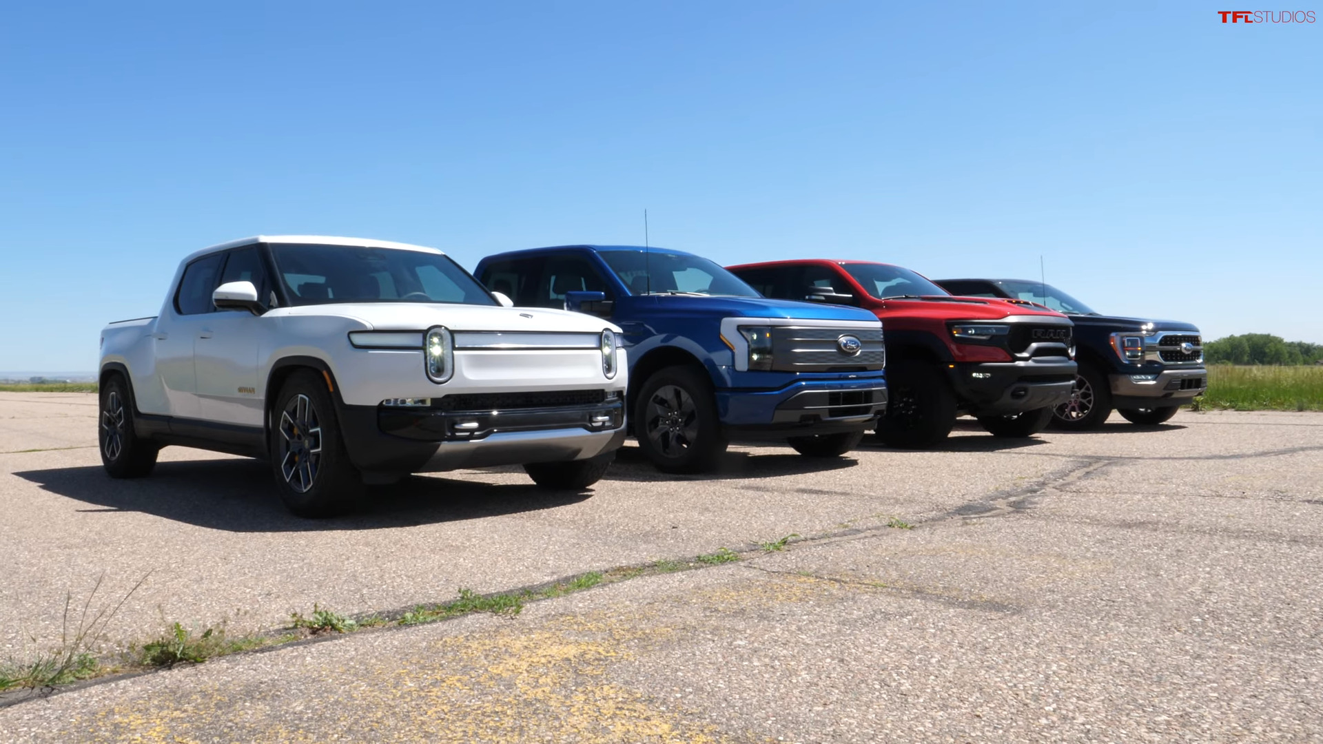 Ford F-150 Lightning Destroys Ram TRX in Drag Race, F-150 Hybrid and ...