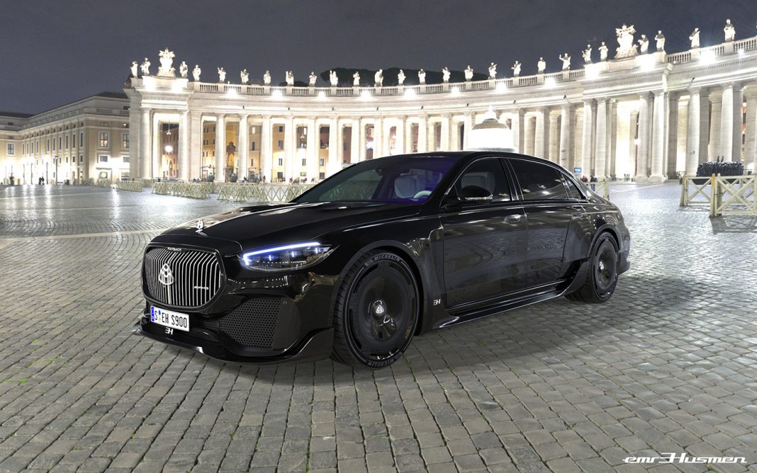 Maybach-AMG S900 Rendering Is a Widebody S-Class Luxury Hammer On 24 ...