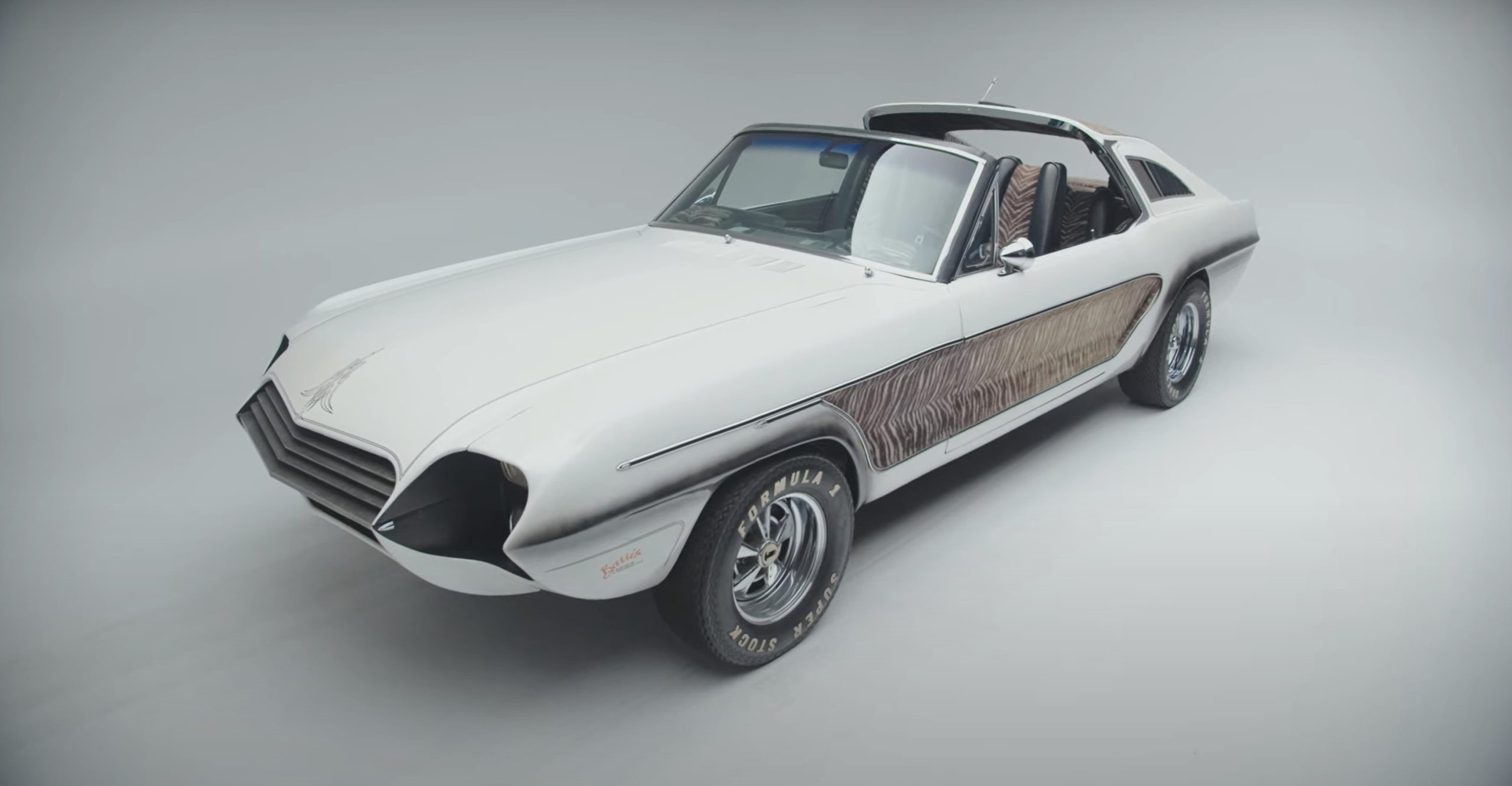 1965 Zebra Mustang Is George Barris' Invisible Targa Custom of Nancy ...