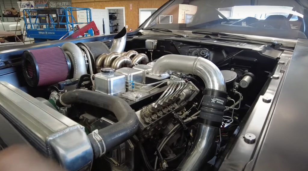 Cummins Cuda 4x4 With Dually Diesel Muscle Keeps Things in the Mopar Family