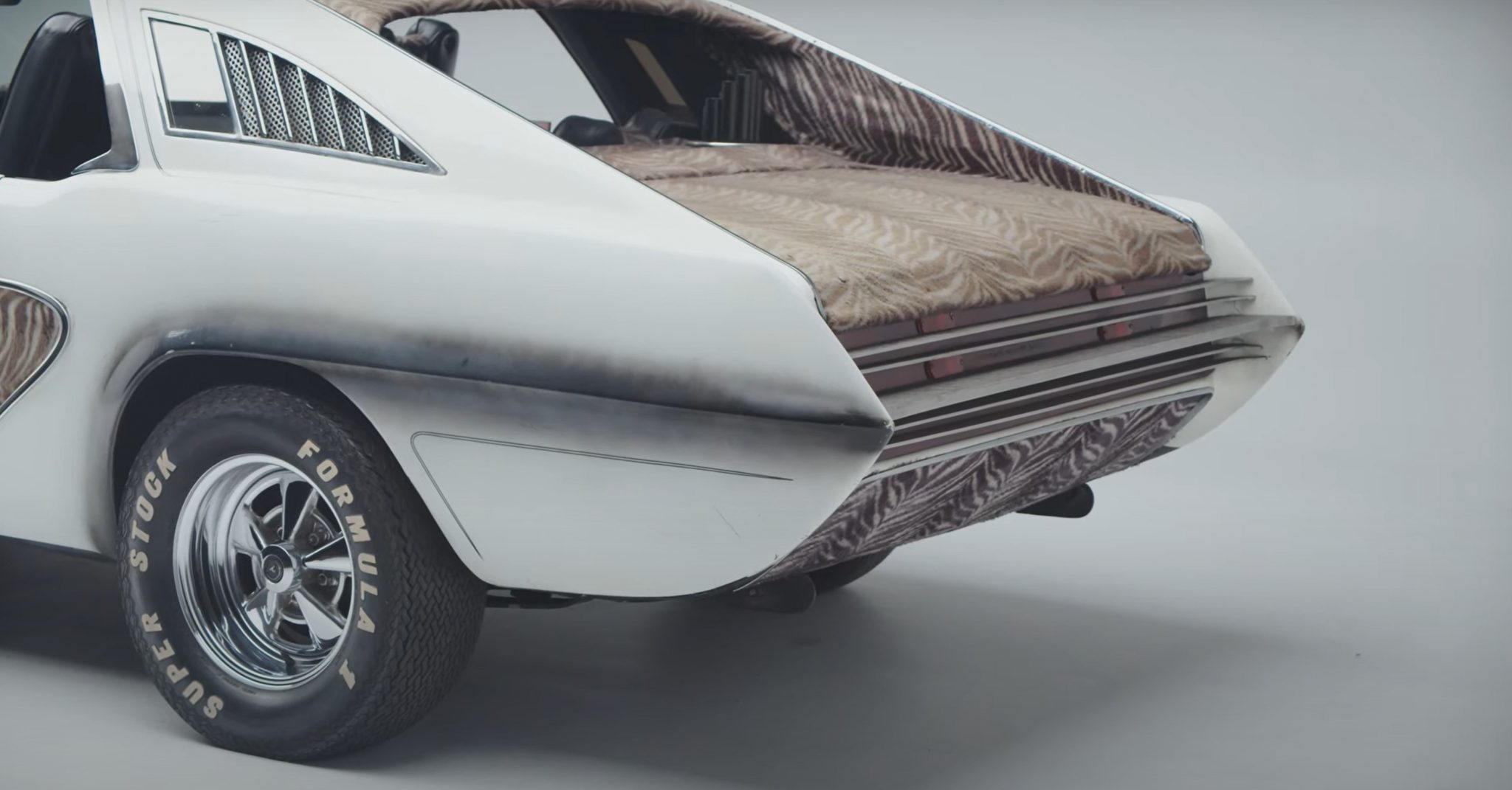 1965 Zebra Mustang Is George Barris' Invisible Targa Custom of Nancy ...