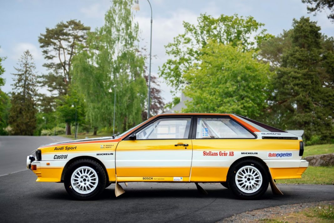 1981 Audi Quattro Rally Car Shows Up for Grabs, Ready to Race Again