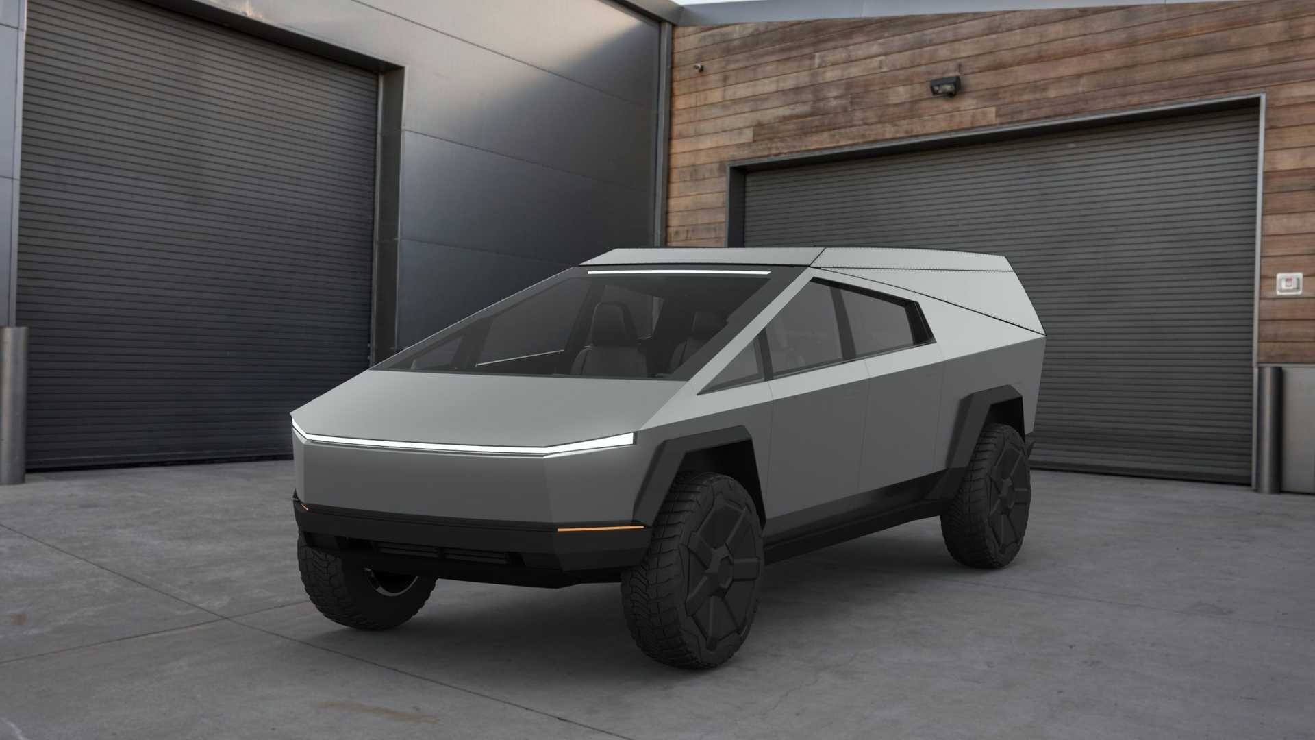 $24,000 Space Camper for Tesla Cybertruck Promises Clever, Stylish EV ...