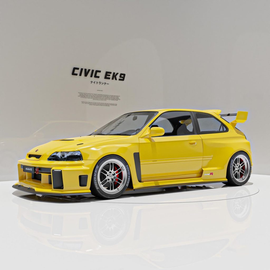 Honda Civic EK9 Widebody Kit by Avante Design Is Seriously Cool, Will ...