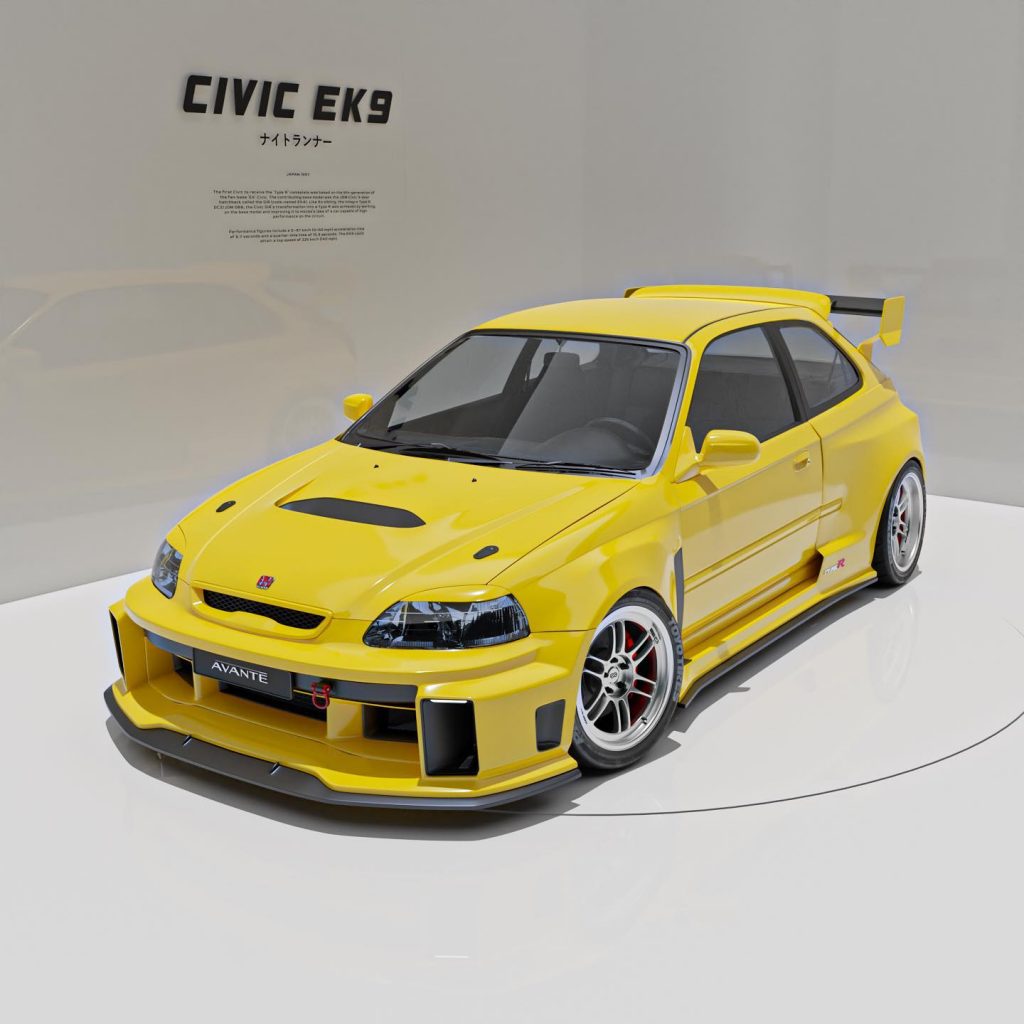 Honda Civic EK9 Widebody Kit by Avante Design Is Seriously Cool, Will ...
