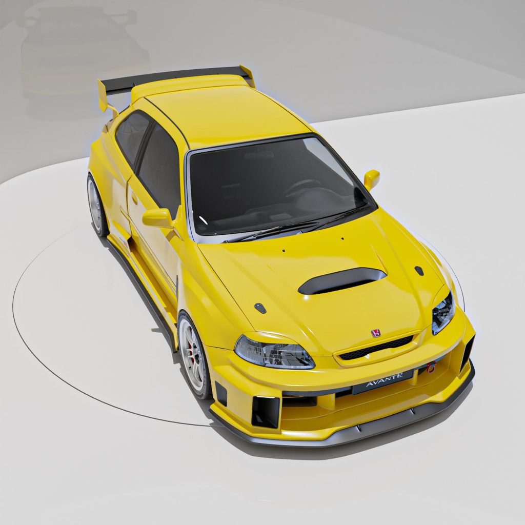 Honda Civic EK9 Widebody Kit by Avante Design Is Seriously Cool, Will ...