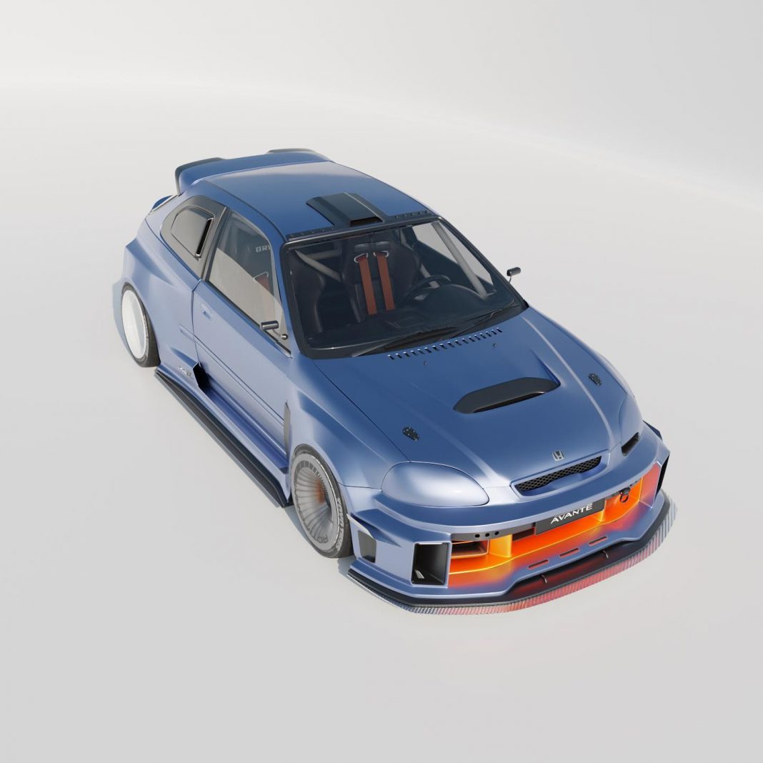 Honda Civic EK9 Widebody Kit by Avante Design Is Seriously Cool, Will ...
