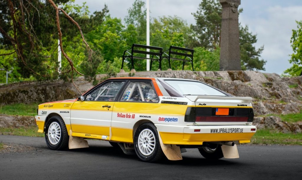 1981 Audi Quattro Rally Car Shows Up for Grabs, Ready to Race Again