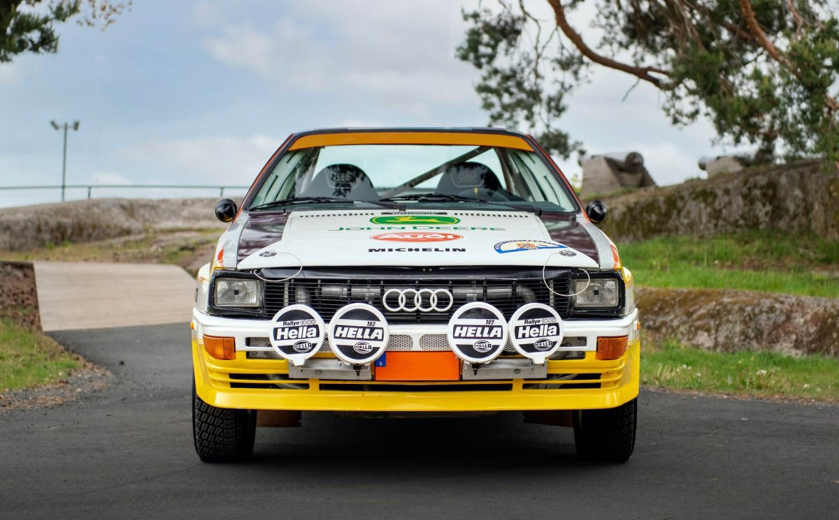 1981 Audi Quattro Rally Car Shows Up for Grabs, Ready to Race Again