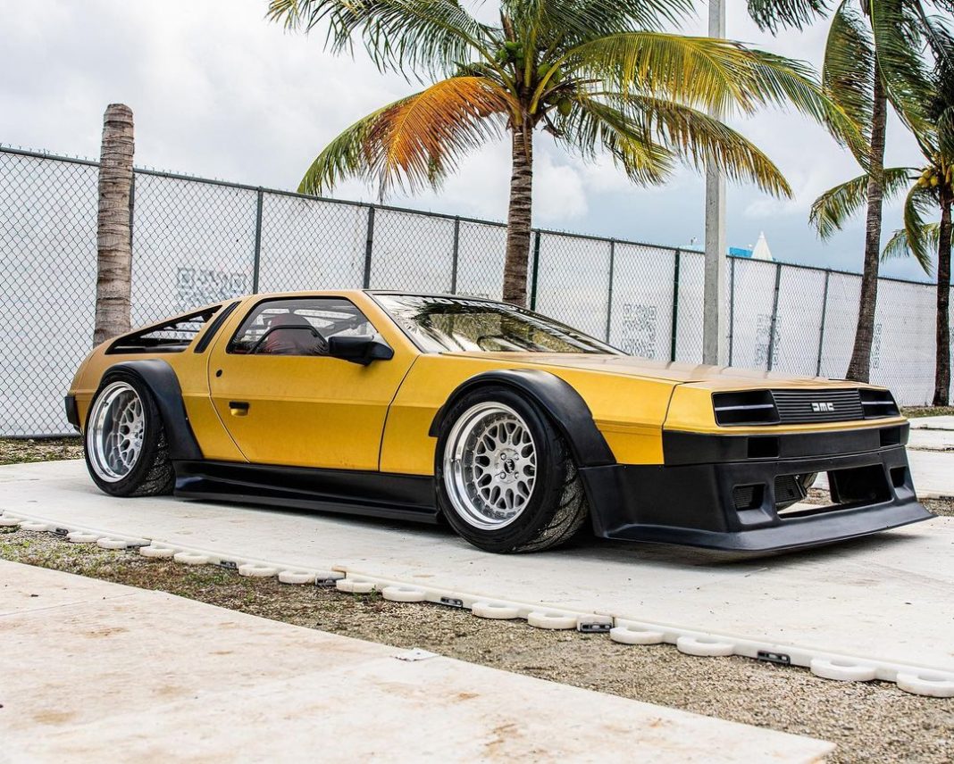 Widebody DeLorean DMC12 Fires Up Its Twin-Turbo LS, Should Hit 88 MPH Easy