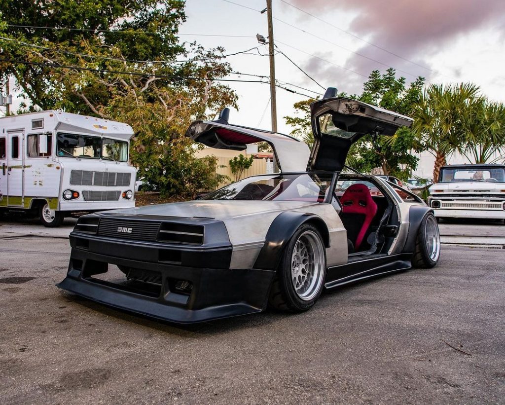 Widebody DeLorean DMC12 Fires Up Its Twin-Turbo LS, Should Hit 88 MPH Easy