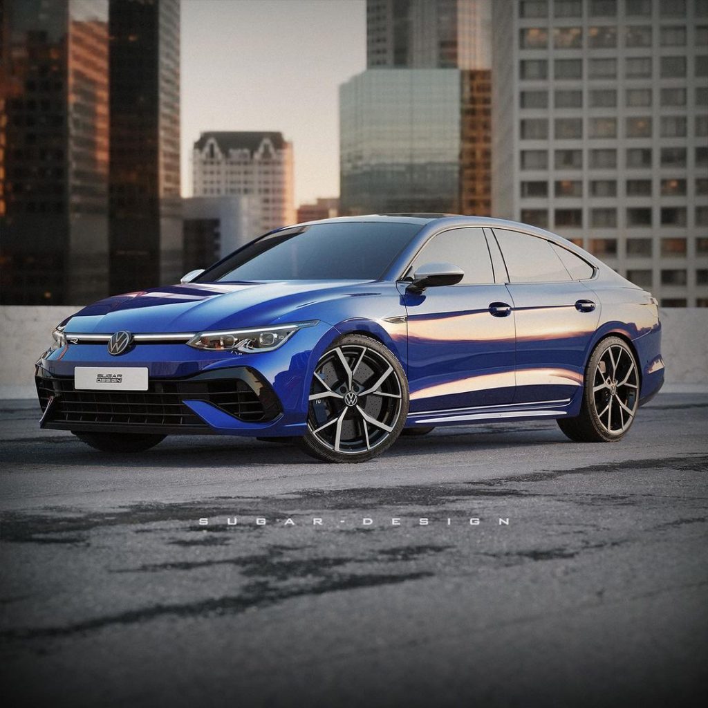 Volkswagen Golf 8 R Sedan Looks Great, Is Rendered Based on China's 4 ...