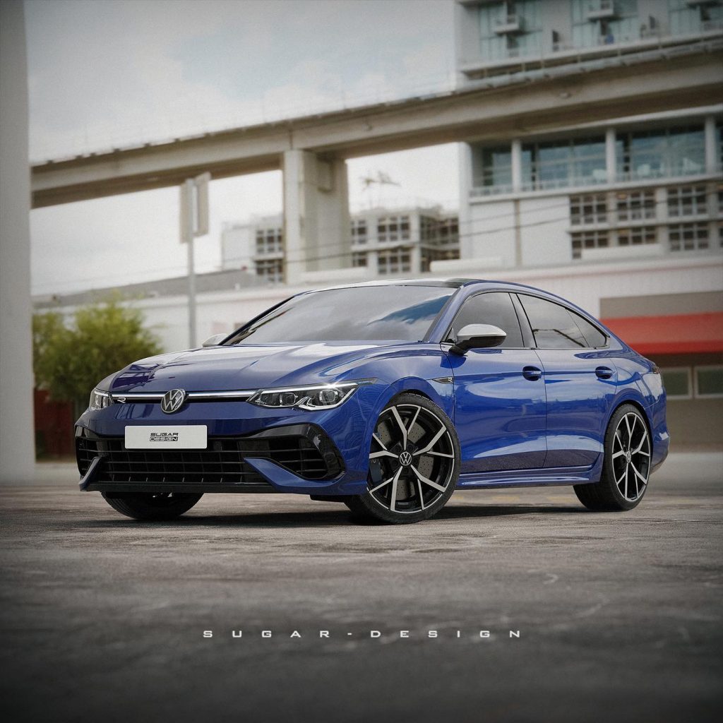 Volkswagen Golf 8 R Sedan Looks Great, Is Rendered Based on China's 4 ...