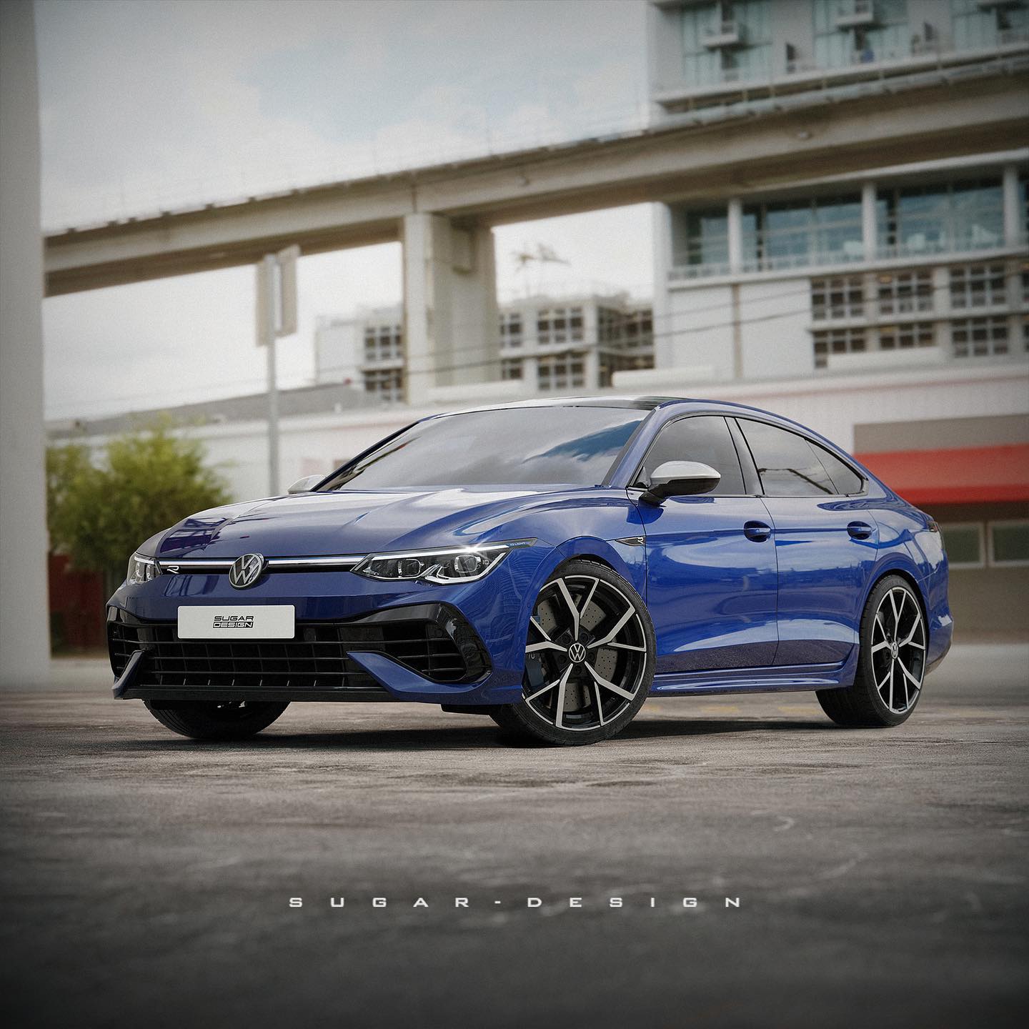 Volkswagen Golf 8 R Sedan Looks Great, Is Rendered Based on China's 4 ...