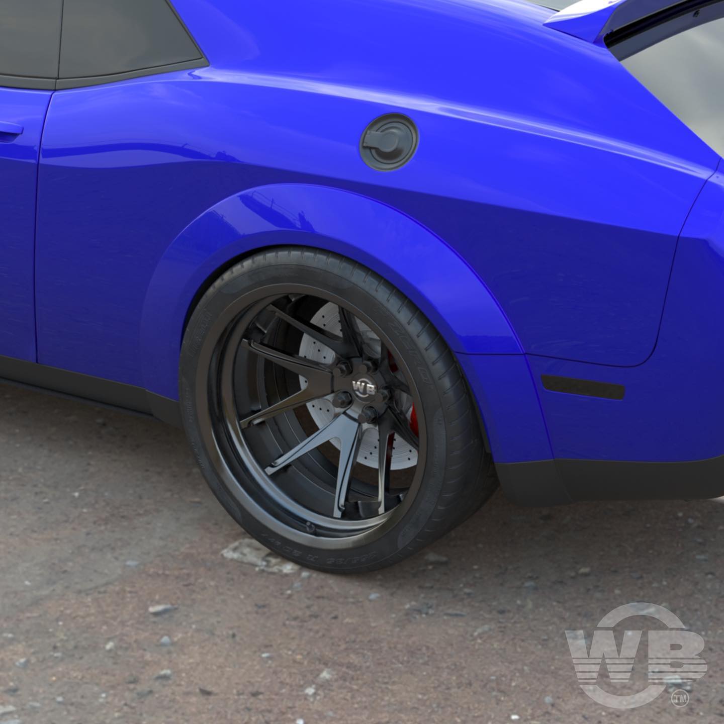 Dodge Challenger Shooting Brake Rendering Brings Engine Hoist to the ...