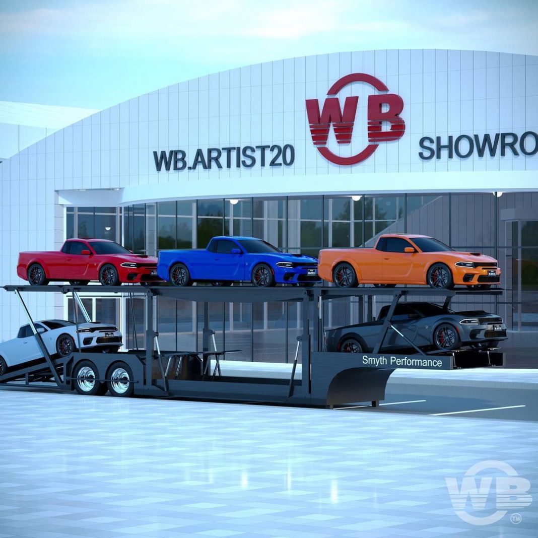 Dodge Charger Widebody Pickup Truck Conversion Is Smyth Performance's ...