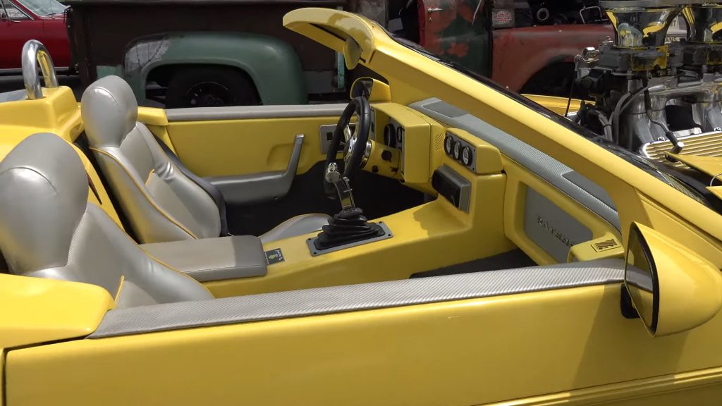 Custom 1986 Pontiac Fiero Convertible Has 427 Chevy Big-Block in the Front