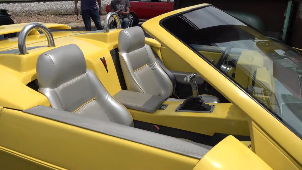 Custom 1986 Pontiac Fiero Convertible Has 427 Chevy Big-Block in the Front