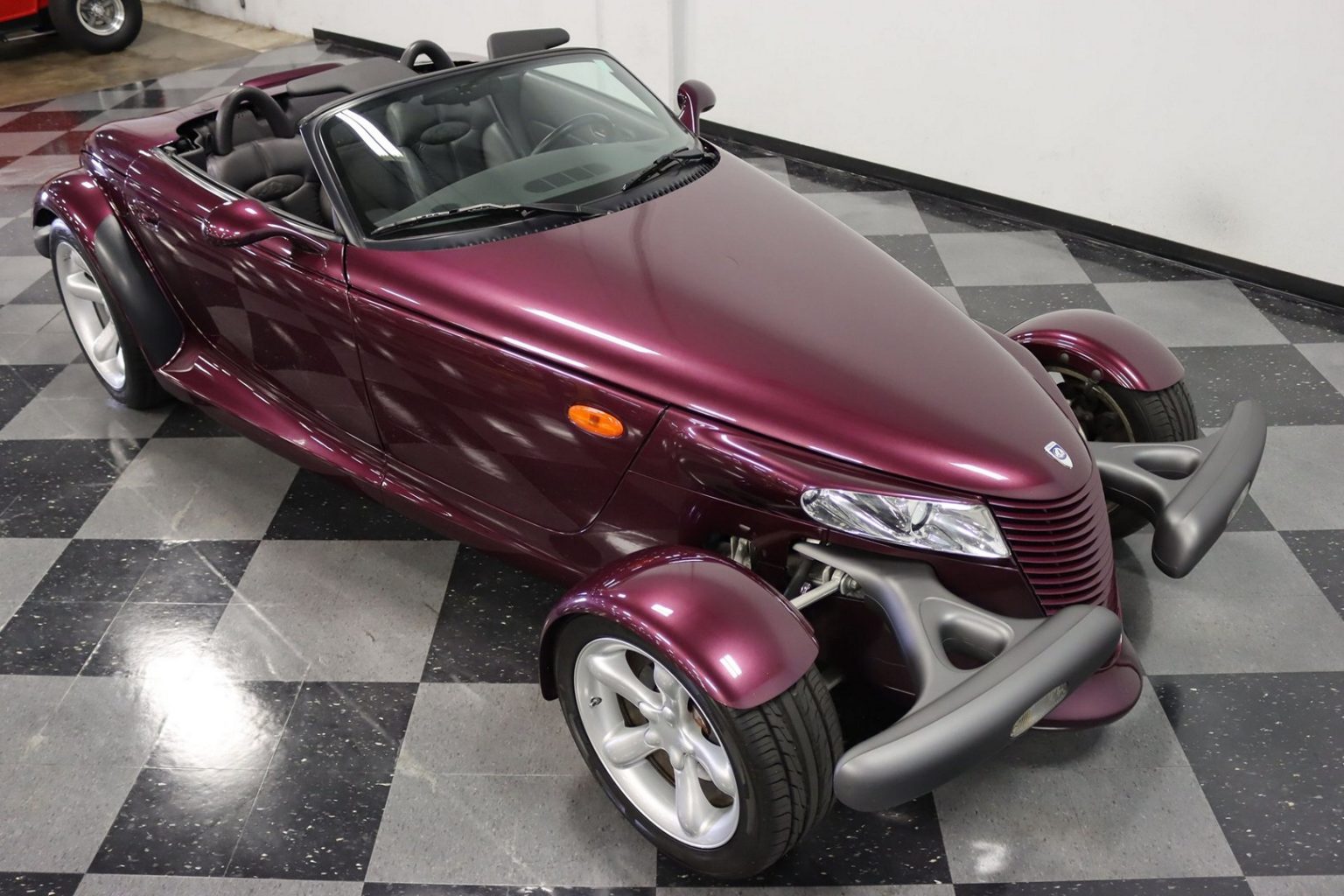 How Much Does a Purple 1999 Plymouth Prowler With a Matching Trailer Cost?