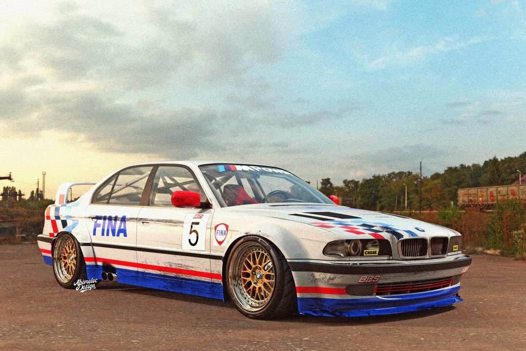 The BMW 7 Series E38 IMSA Race Car That Never Was Looks Like the ...