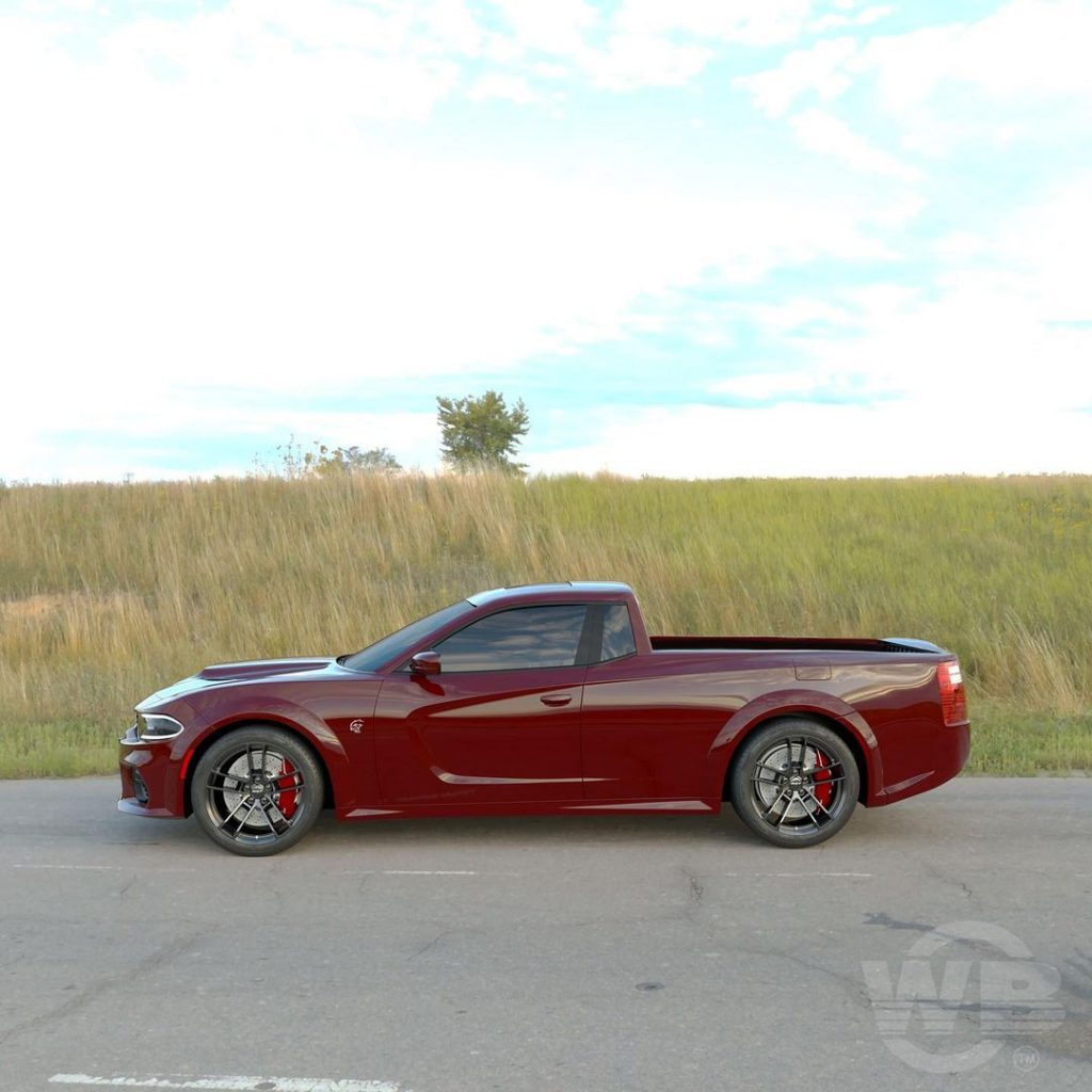 Dodge Charger Widebody Pickup Truck Conversion Is Smyth Performance's ...