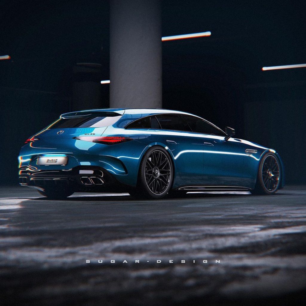 Mercedes-AMG SL 63 Shooting Brake Unofficially Shows Planted Super ...