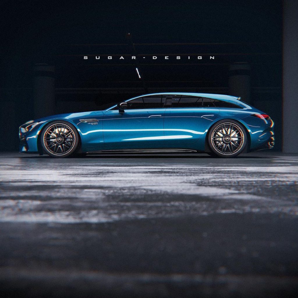 Mercedes-AMG SL 63 Shooting Brake Unofficially Shows Planted Super ...