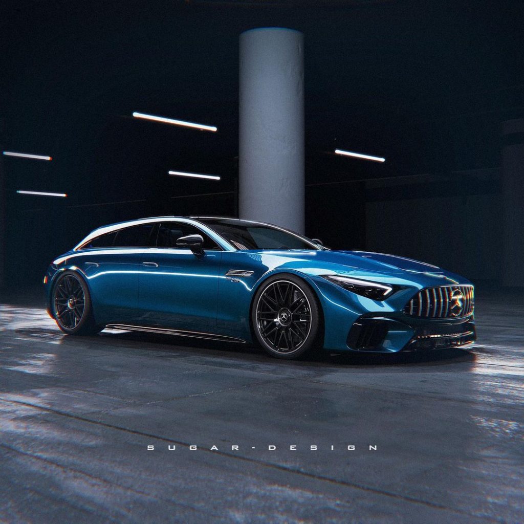 Mercedes-AMG SL 63 Shooting Brake Unofficially Shows Planted Super ...