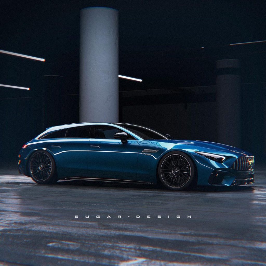 Mercedes-AMG SL 63 Shooting Brake Unofficially Shows Planted Super ...