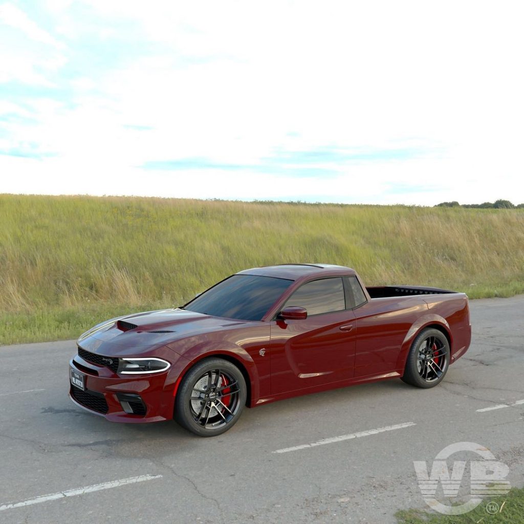 Dodge Charger Widebody Pickup Truck Conversion Is Smyth Performance's ...