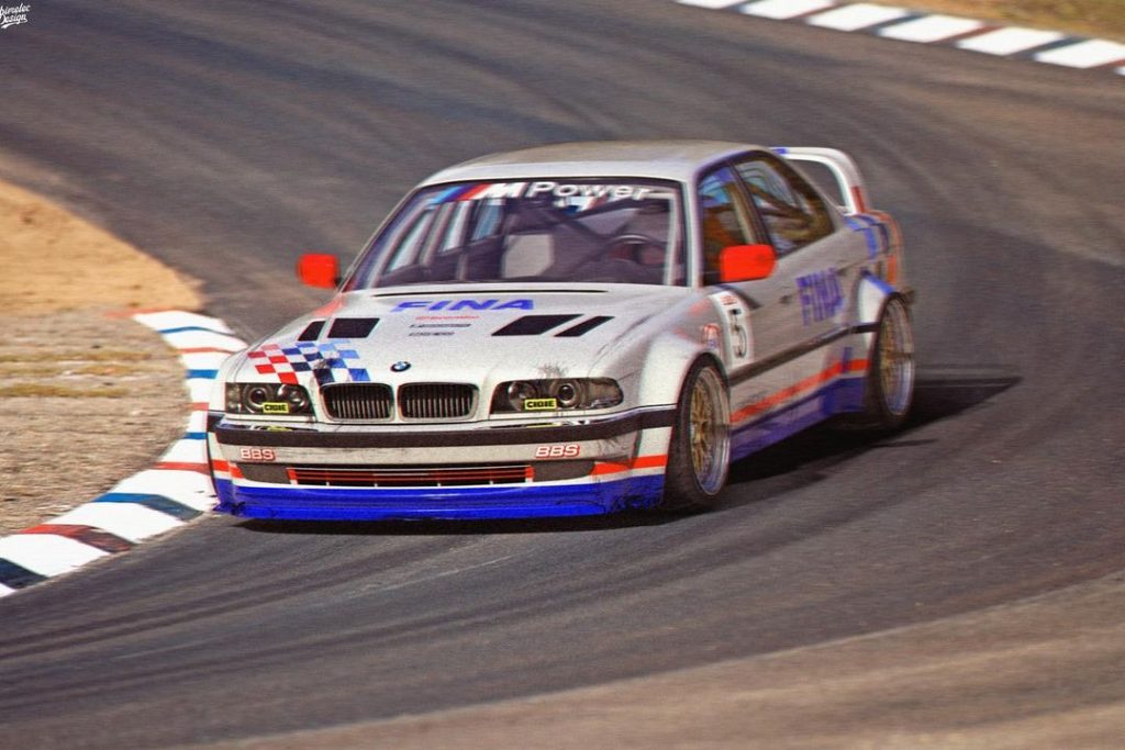The BMW 7 Series E38 IMSA Race Car That Never Was Looks Like the ...