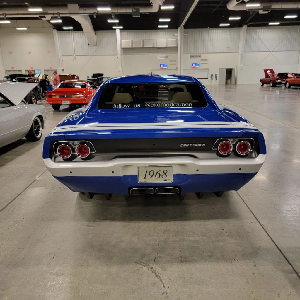 ExoMod C68 Is a Carbon-Bodied Dodge Challenger Hellcat in 1968 Charger ...