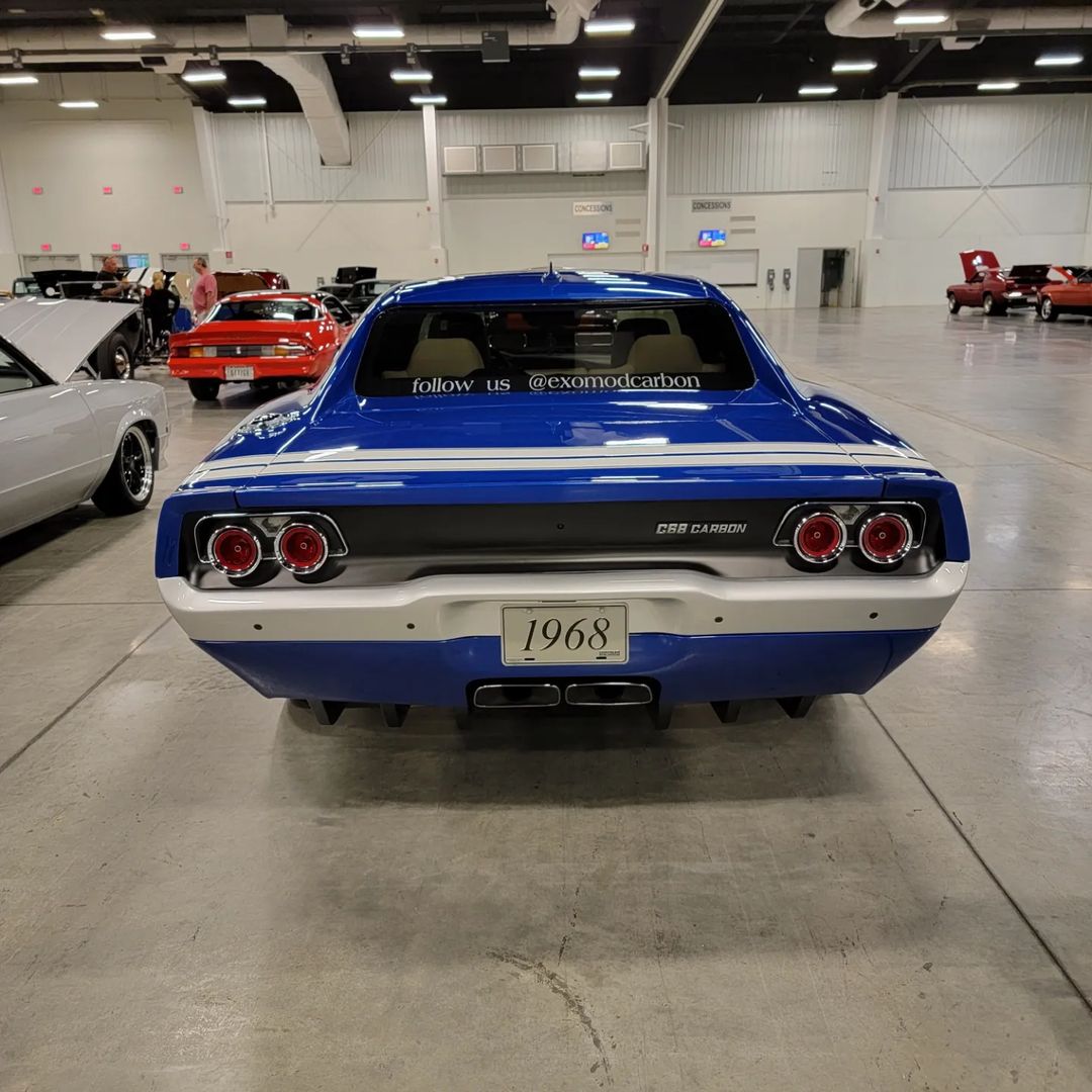 ExoMod C68 Is a Carbon-Bodied Dodge Challenger Hellcat in 1968 Charger ...
